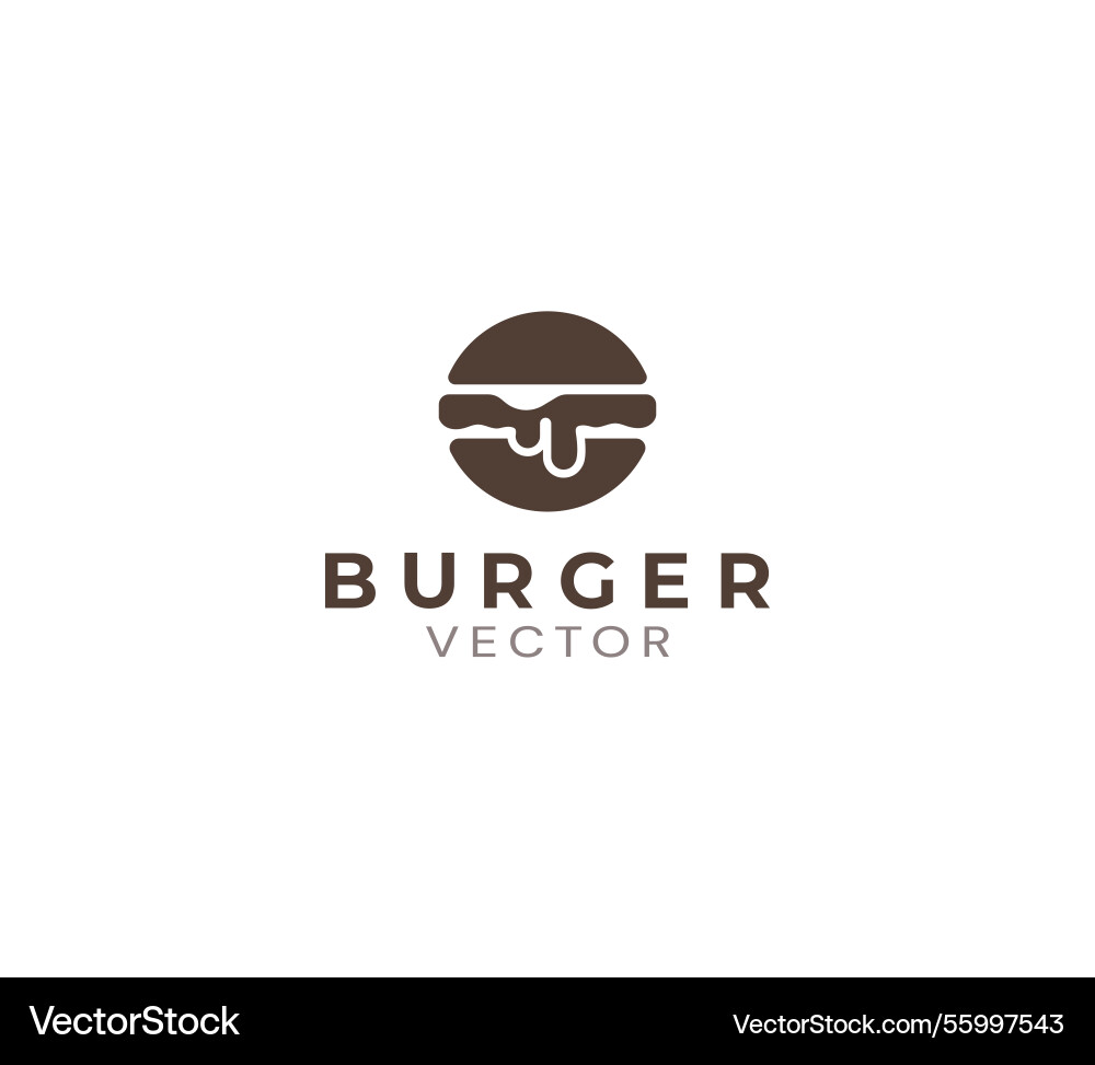 Burger shop logo (55997543) – Royalty-Free Vector | VectorStock