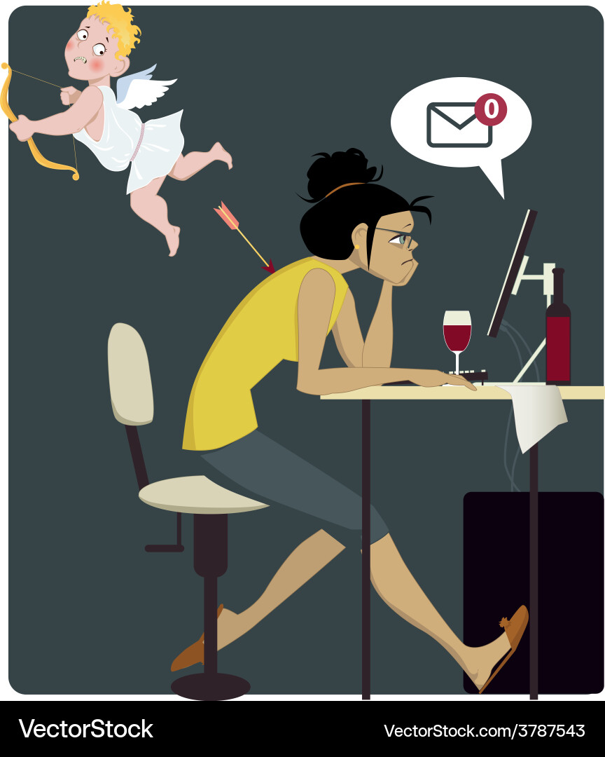 Dangers of love Royalty Free Vector Image - VectorStock