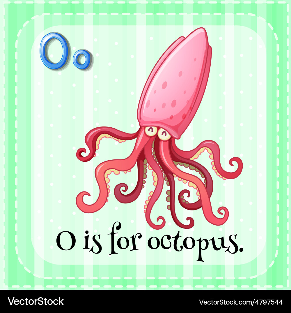 Octopus Royalty Free Vector Image - VectorStock