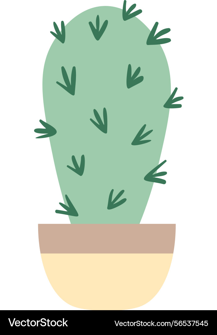 Cactus in Pot Clip Art Vector Images (over 1,500)
