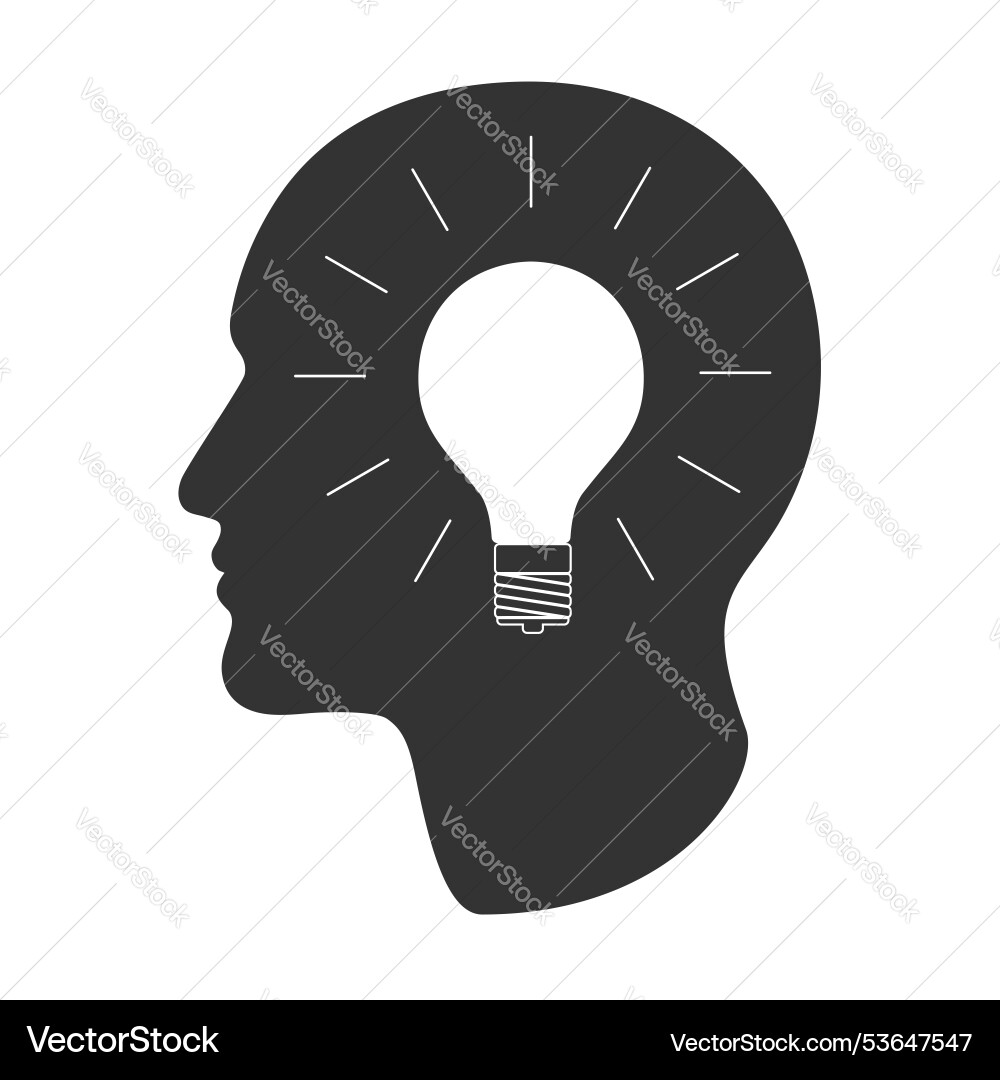 New idea Royalty Free Vector Image - VectorStock