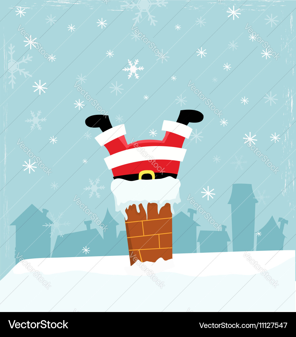 Santa Stuck Vector Images (over 630)