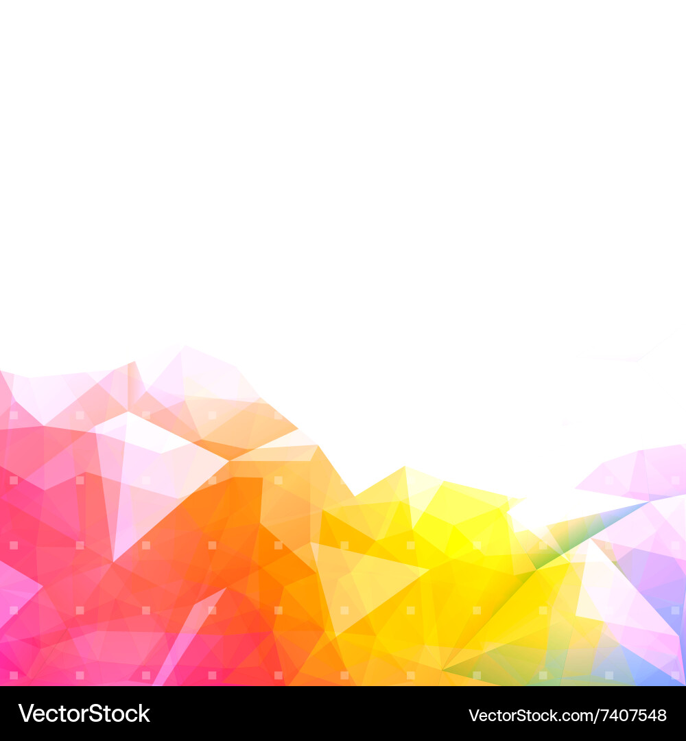 Background low poly light Royalty Free Vector Image