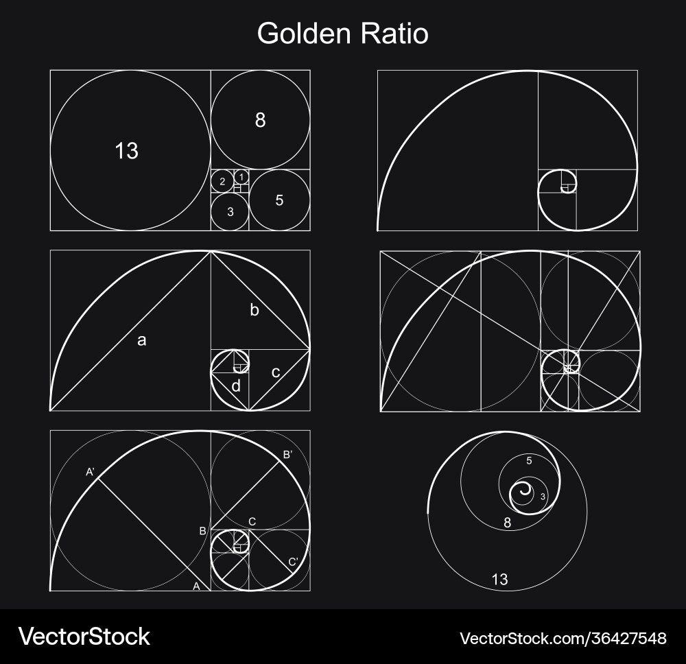 Golden Ratio Icon Vector Images (over 890)