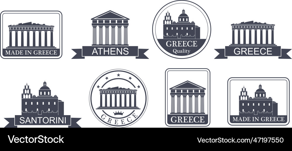Greece Royalty Free Vector Image - VectorStock
