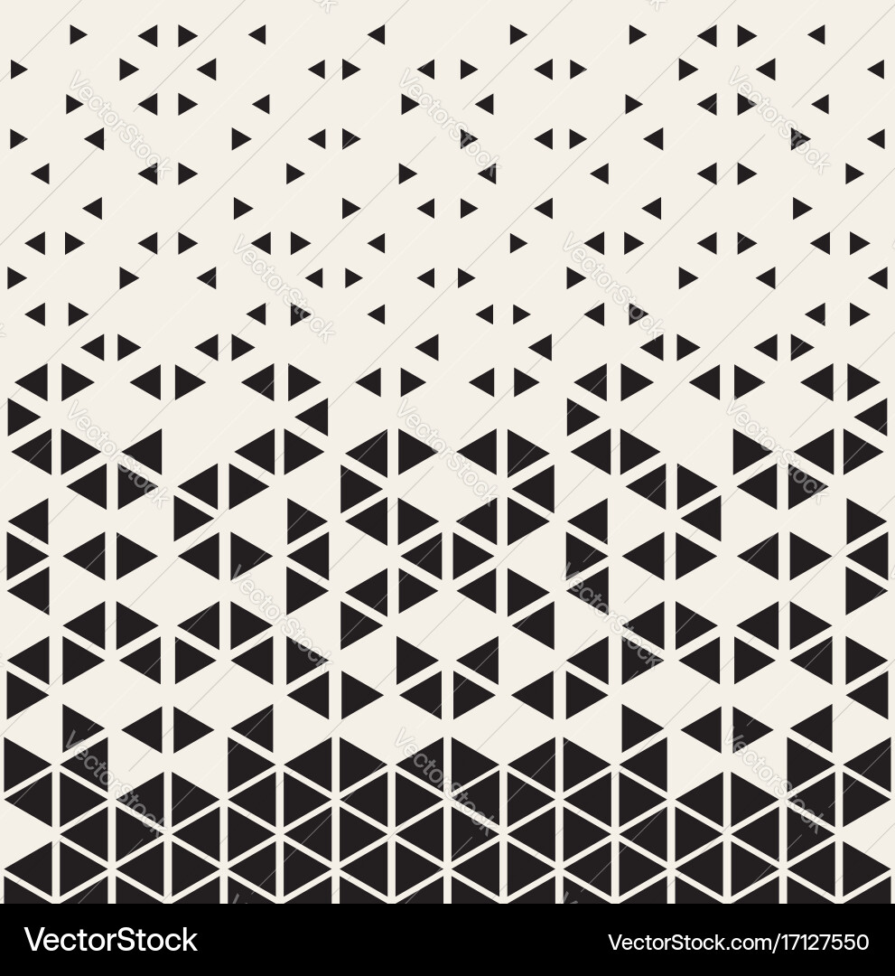 Halftone pattern geometric seamless Royalty Free Vector
