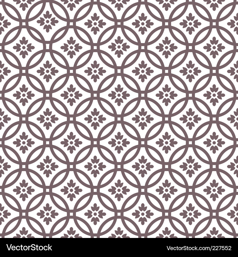 Circle seamless pattern Royalty Free Vector Image