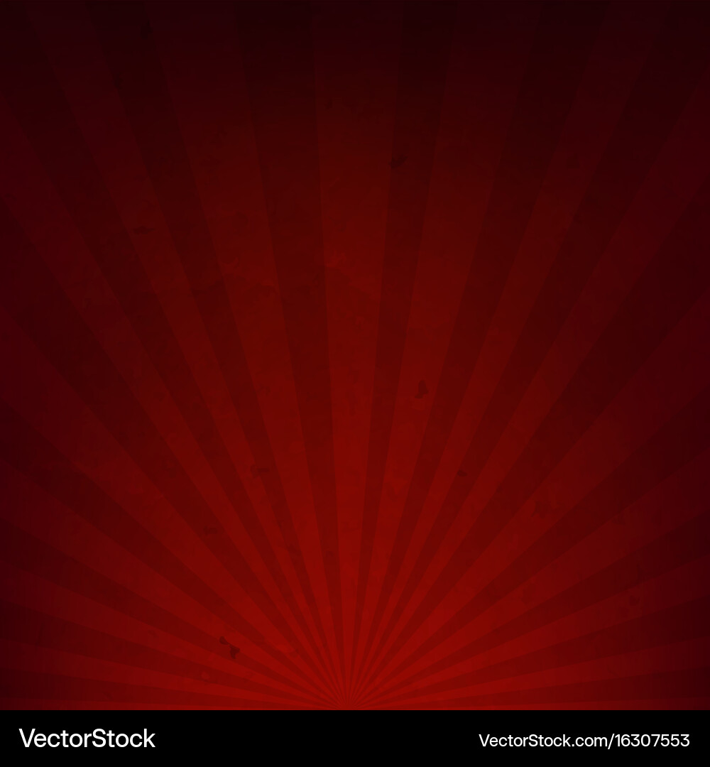 Dark red sunburst paper Royalty Free Vector Image