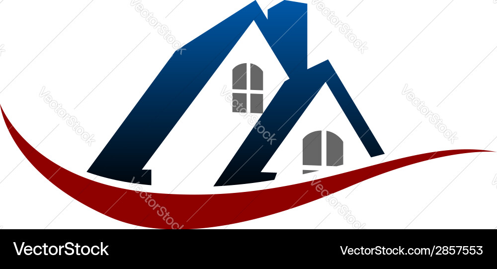 House roof symbol Royalty Free Vector Image - VectorStock