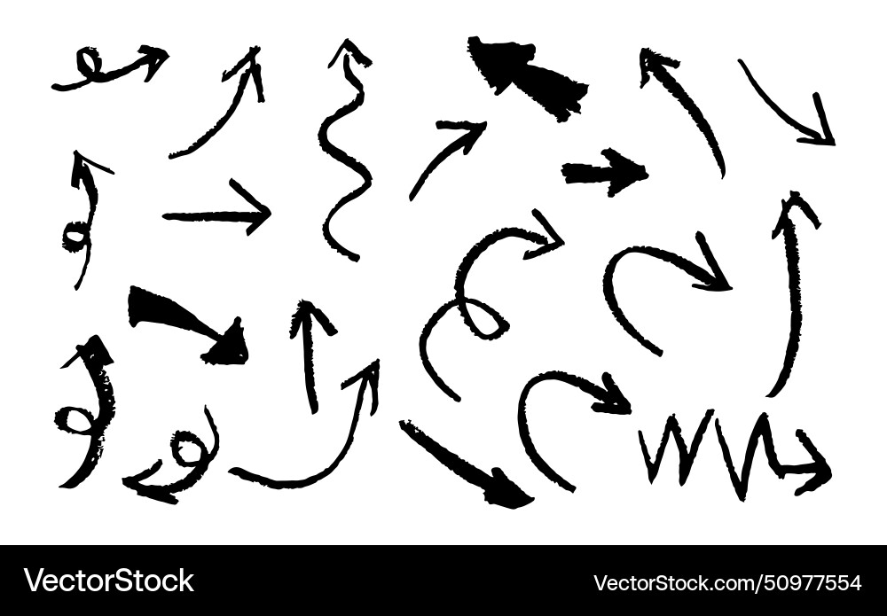 Arrows 2 Royalty Free Vector Image - VectorStock