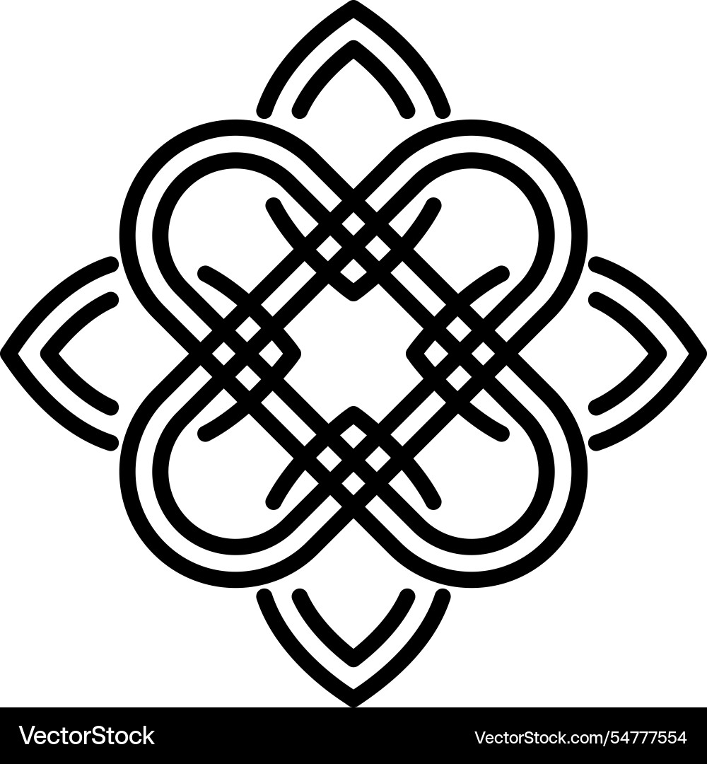 Celtic knot Royalty Free Vector Image - VectorStock