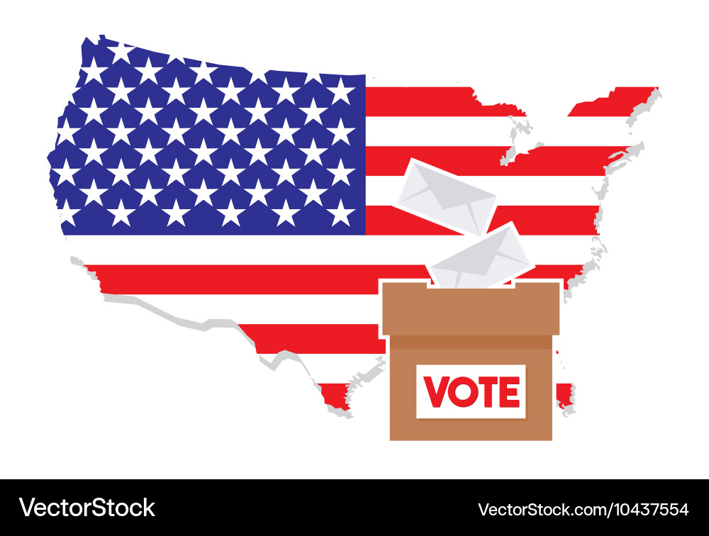 Election2 resize Royalty Free Vector Image - VectorStock