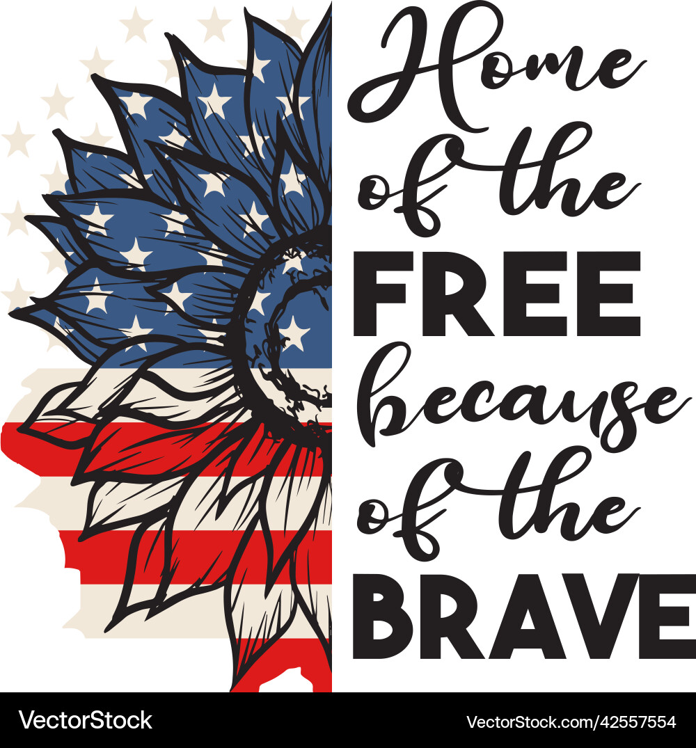 Freedom & Courage Printable Royalty Free Vector Image