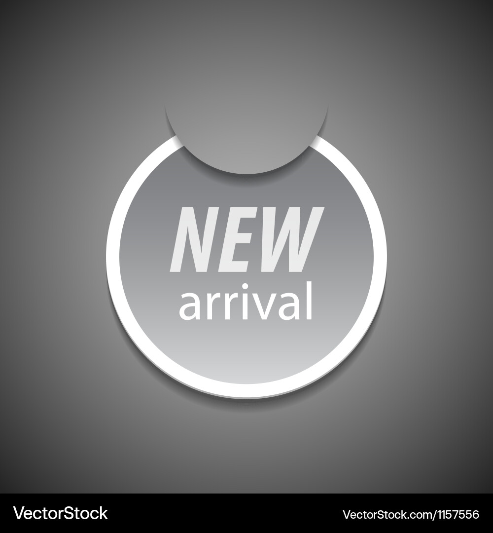 New Arrival Tags Royalty Free Vector Image - VectorStock