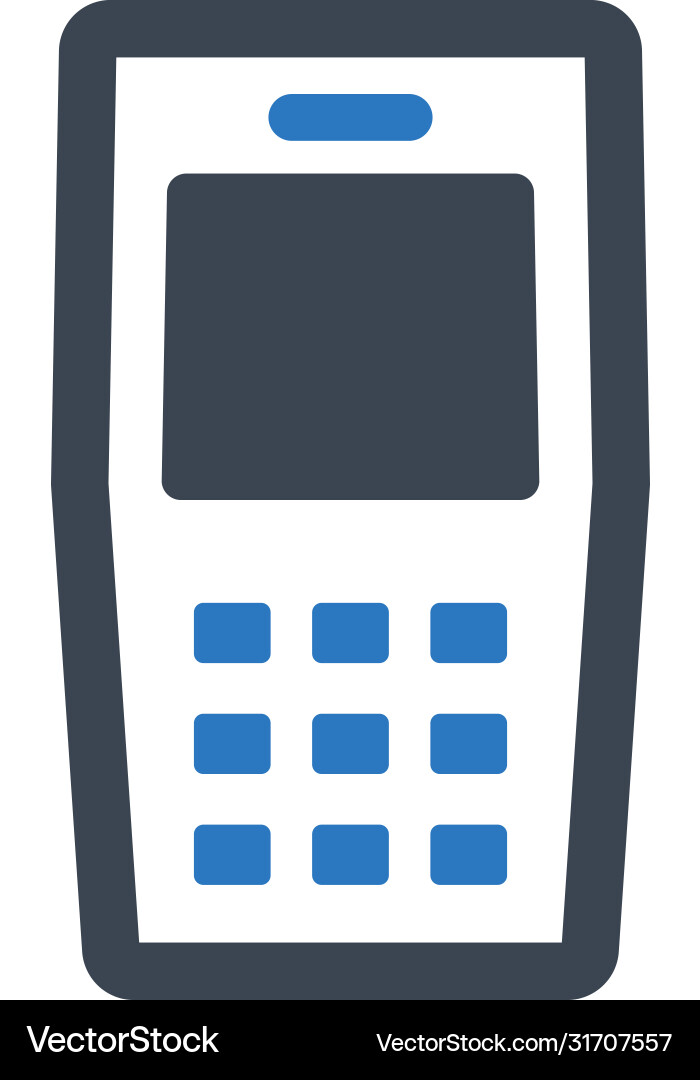 Mobile phone icon Royalty Free Vector Image - VectorStock Mobile phone icon Royalty Free Vector Image - VectorStock