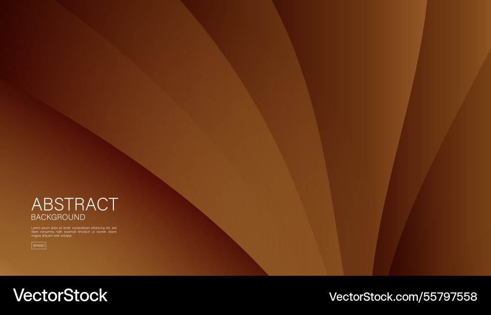 Brown wave background Royalty Free Vector Image