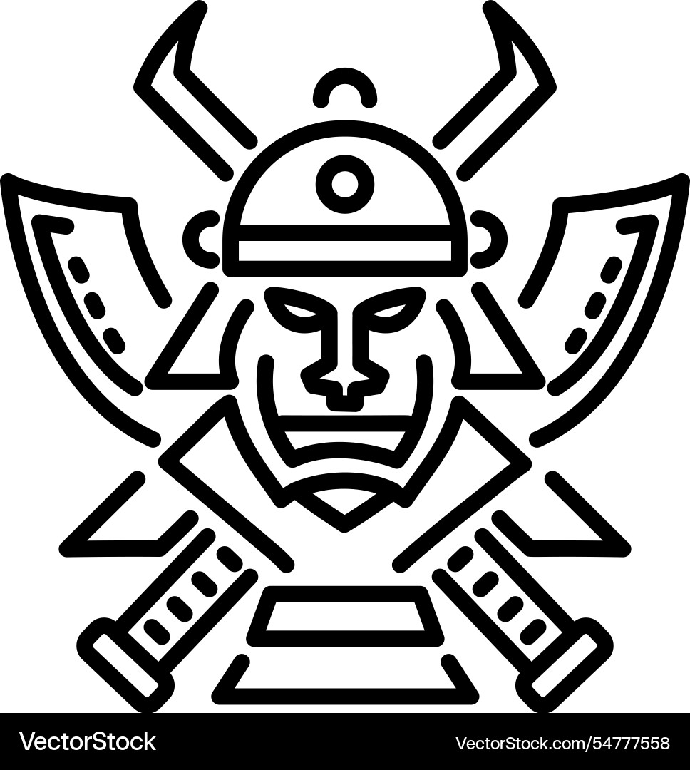 Samurai Royalty Free Vector Image - VectorStock