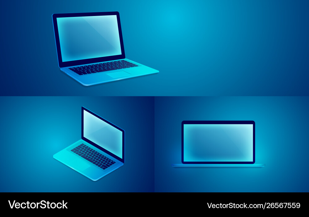 Laptop Royalty Free Vector Image - VectorStock