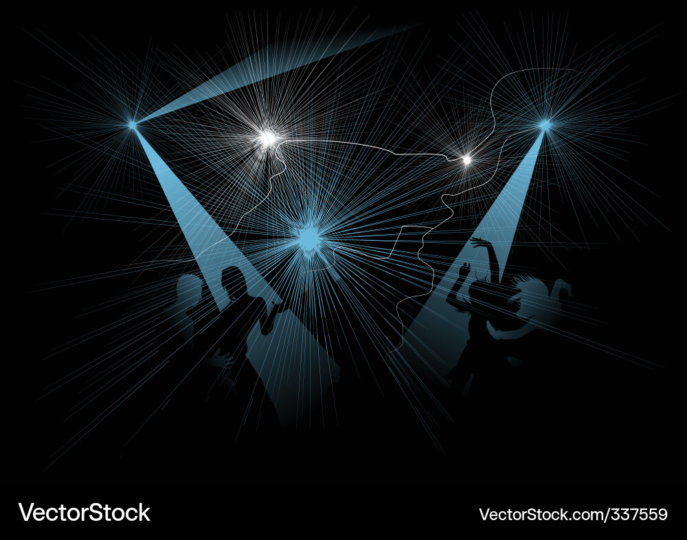 Nightclub Party Vibes Royalty Free Vector Image