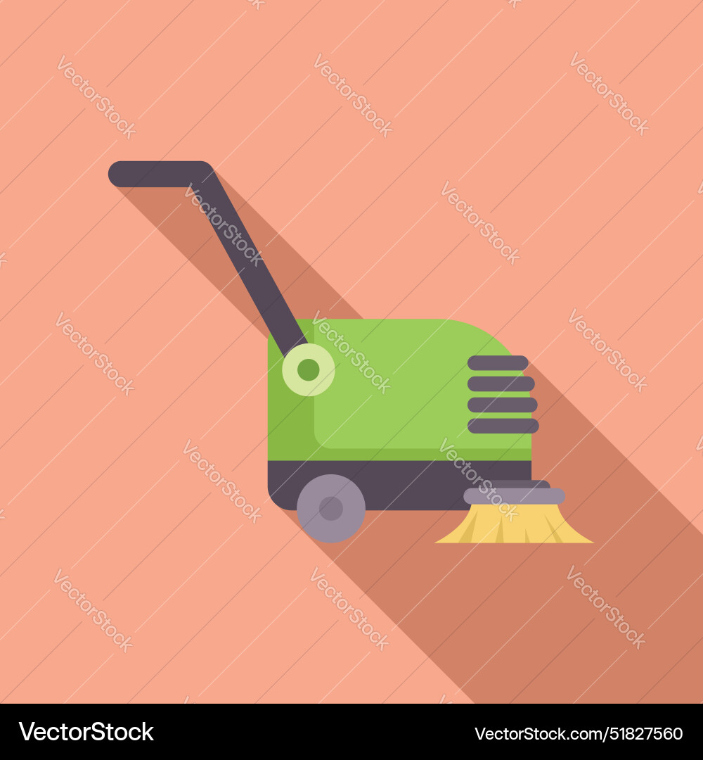Professional cleaning equipment machine using Vector Image