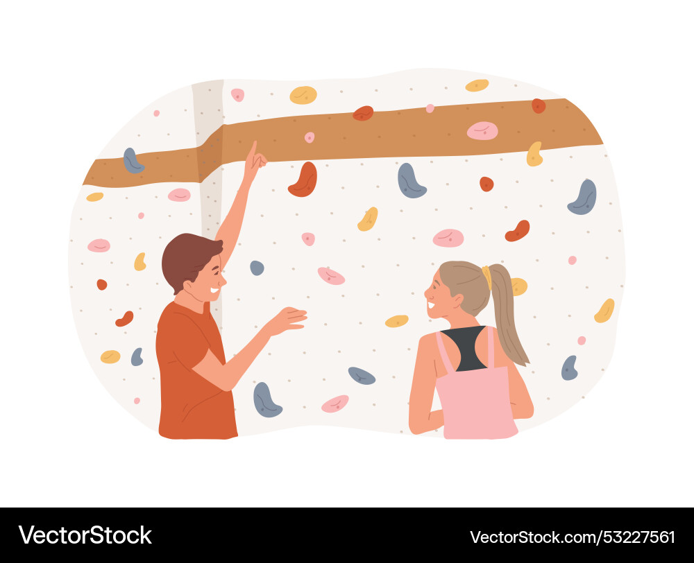 Personal instructor isolated cartoon Royalty Free Vector