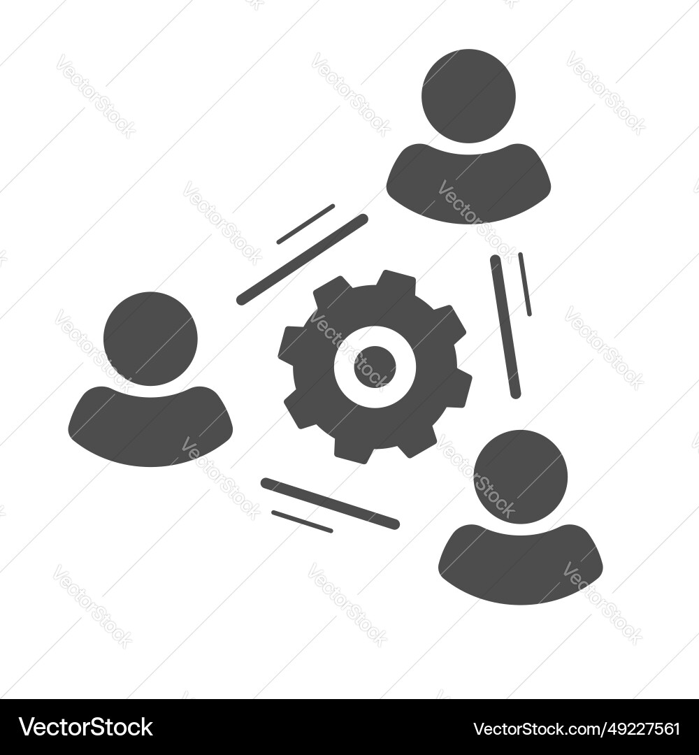 Team group people relationship customization Vector Image