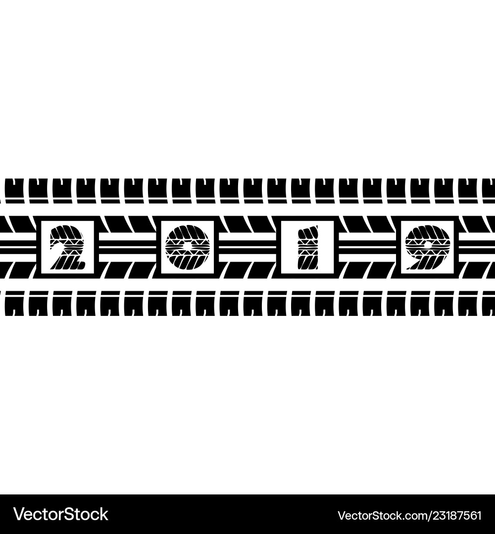 Tire track lines Royalty Free Vector Image - VectorStock