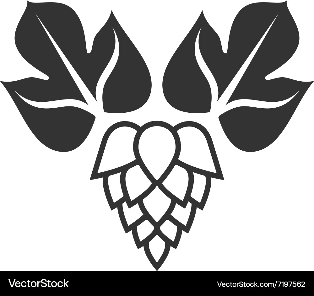 Beer hop icon Royalty Free Vector Image - VectorStock