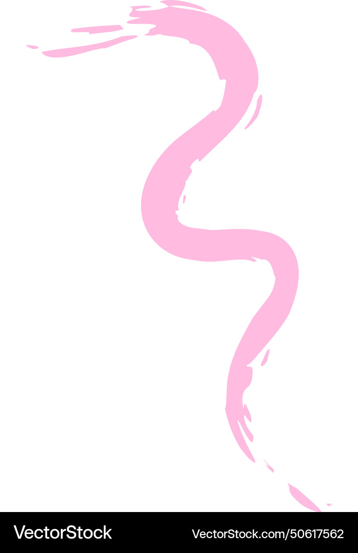 Curve drawing doodle Royalty Free Vector Image