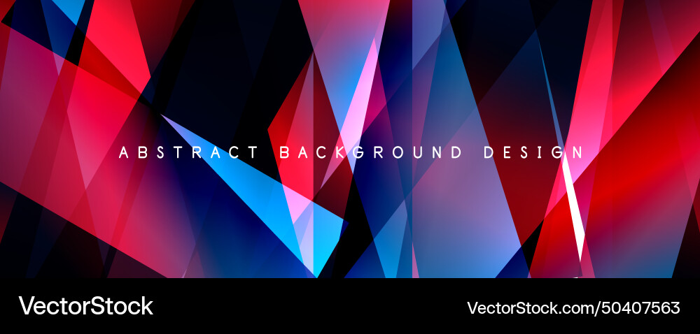 Breaking glass background kaleidoscope effect Vector Image