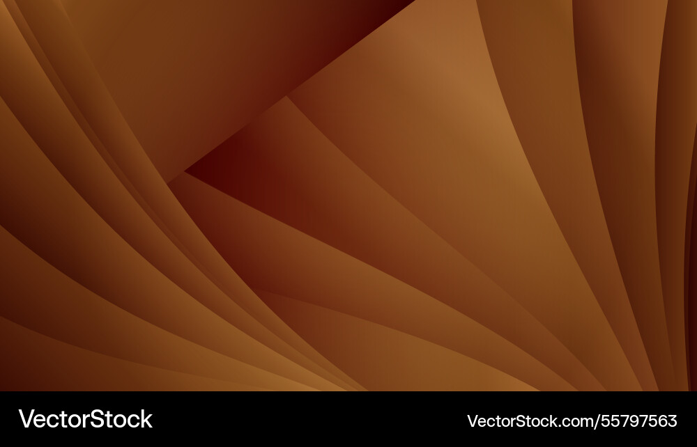 Brown wave background Royalty Free Vector Image