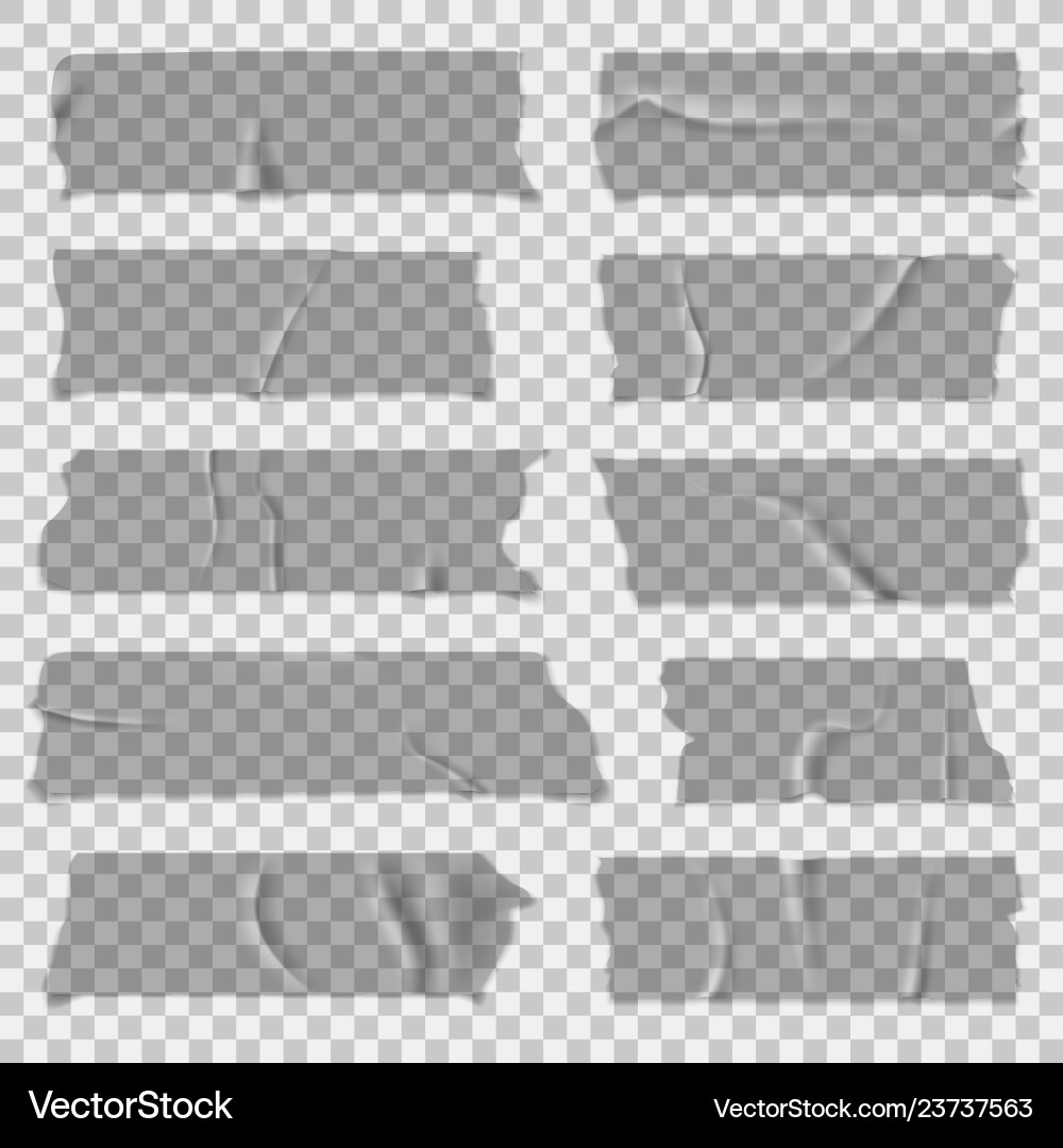 Scotch tape transparent adhesive tapes sticky Vector Image