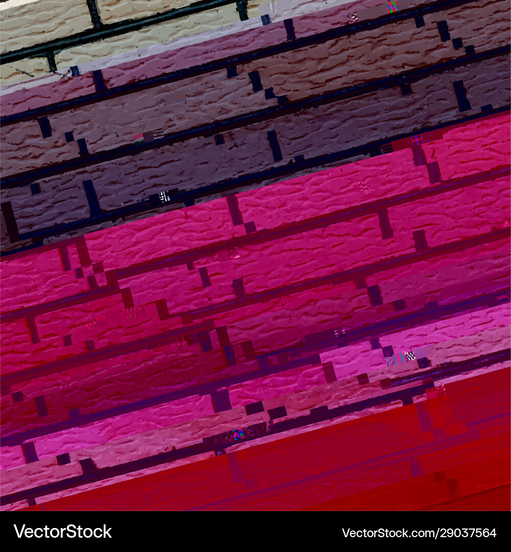 Abstract glitch texture Royalty Free Vector Image