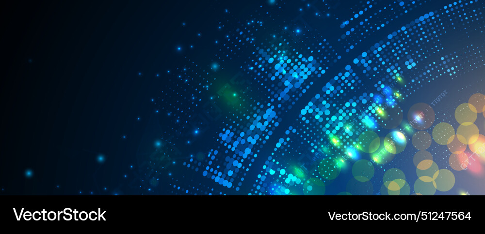 Technology abstract futuristic science background Vector Image