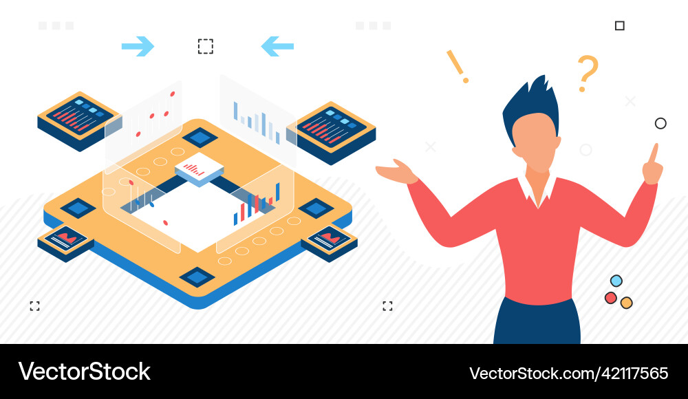 Digital mining cryptocurrency transaction process Vector Image