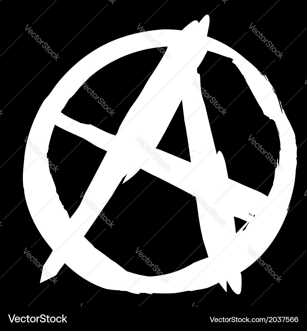 Anarchy Royalty Free Vector Image - VectorStock