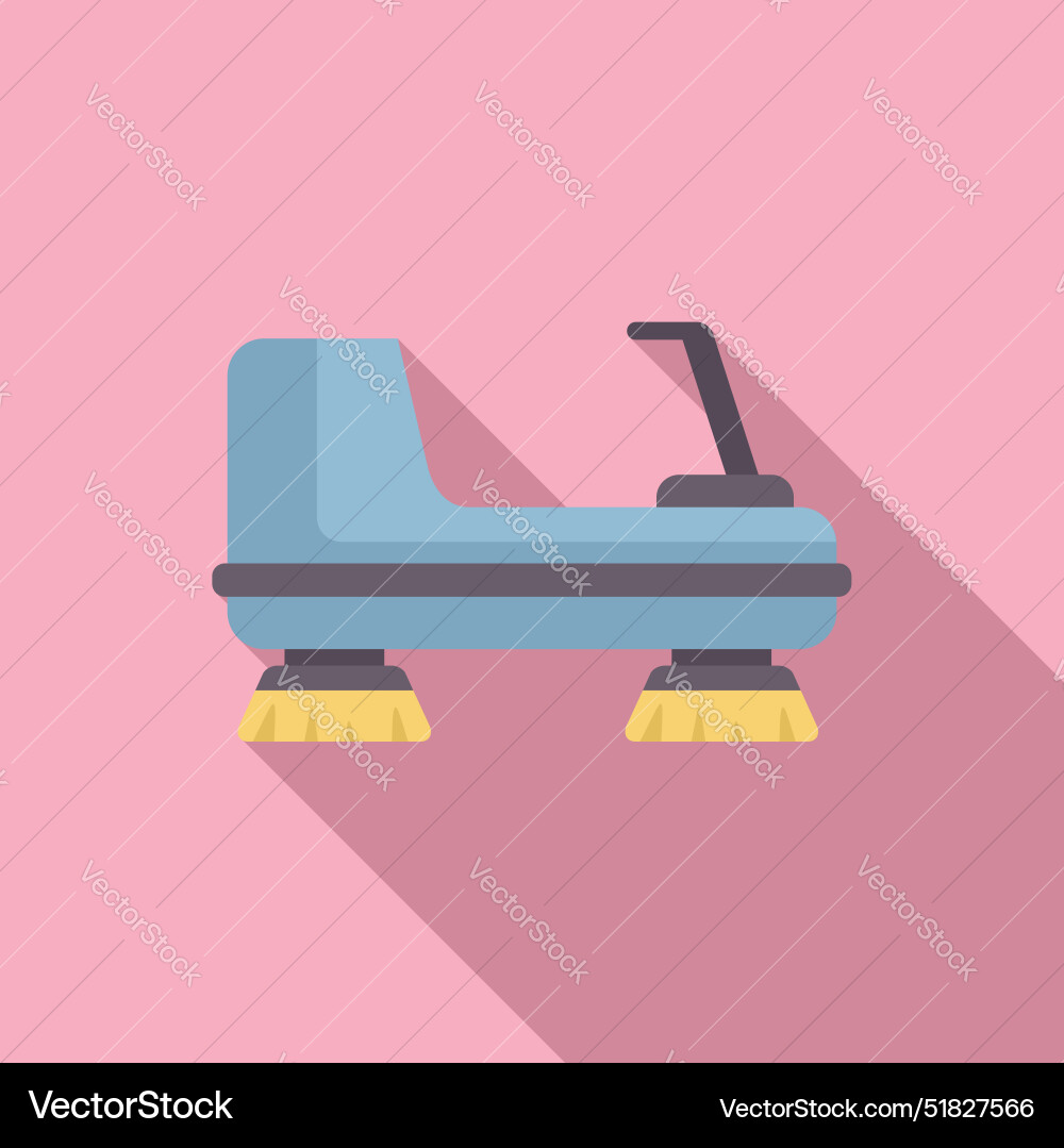 Professional floor cleaning machine Royalty Free Vector