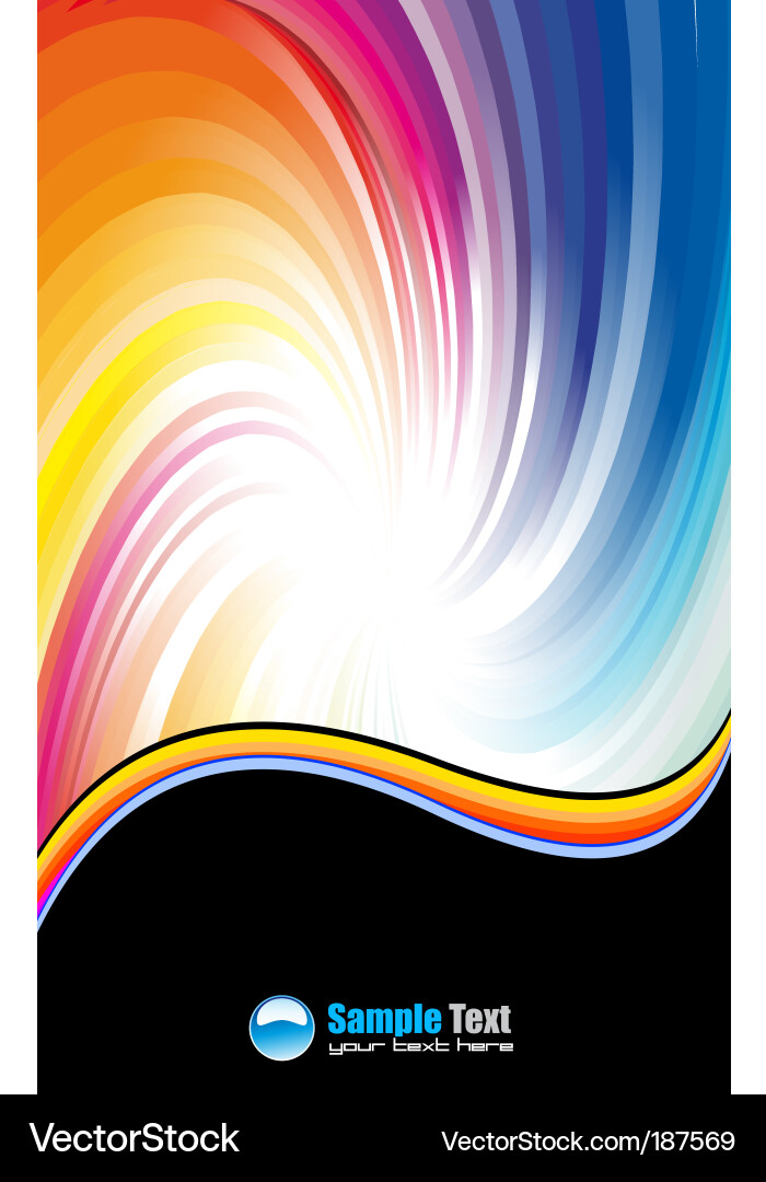 Colorful Abstract Backgrounds Royalty Free Vector Image