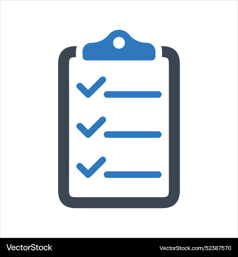Car maintenance list icon Royalty Free Vector Image