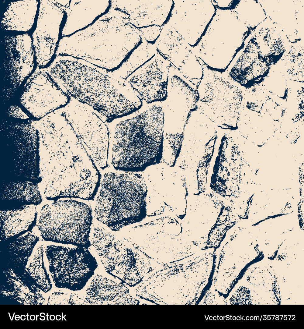 Weathered Stone Texture Royalty Free Vector Image