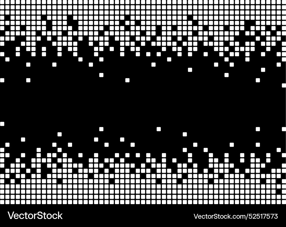 Digital pixel drip background Royalty Free Vector Image