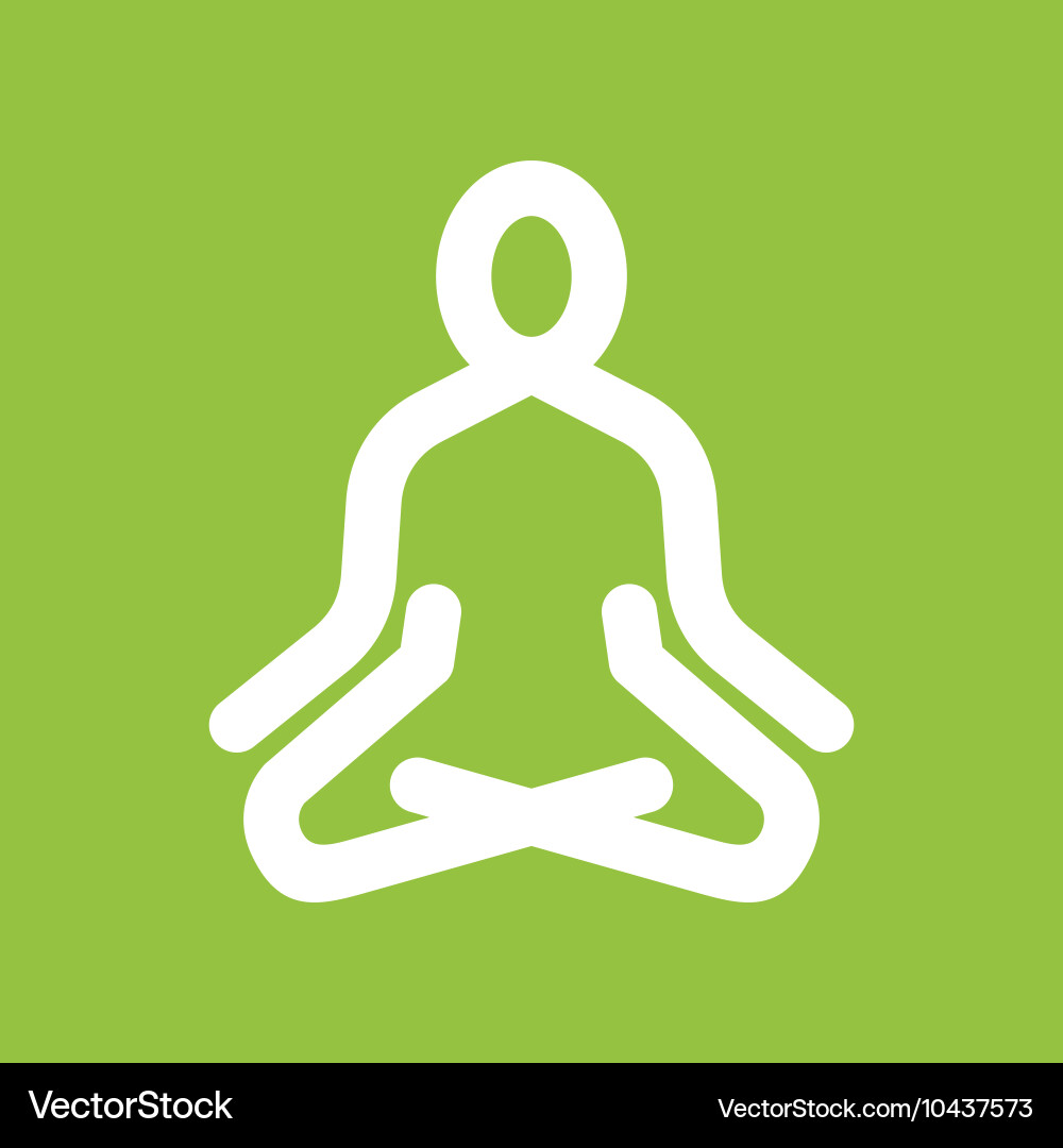 Joga resize Royalty Free Vector Image - VectorStock