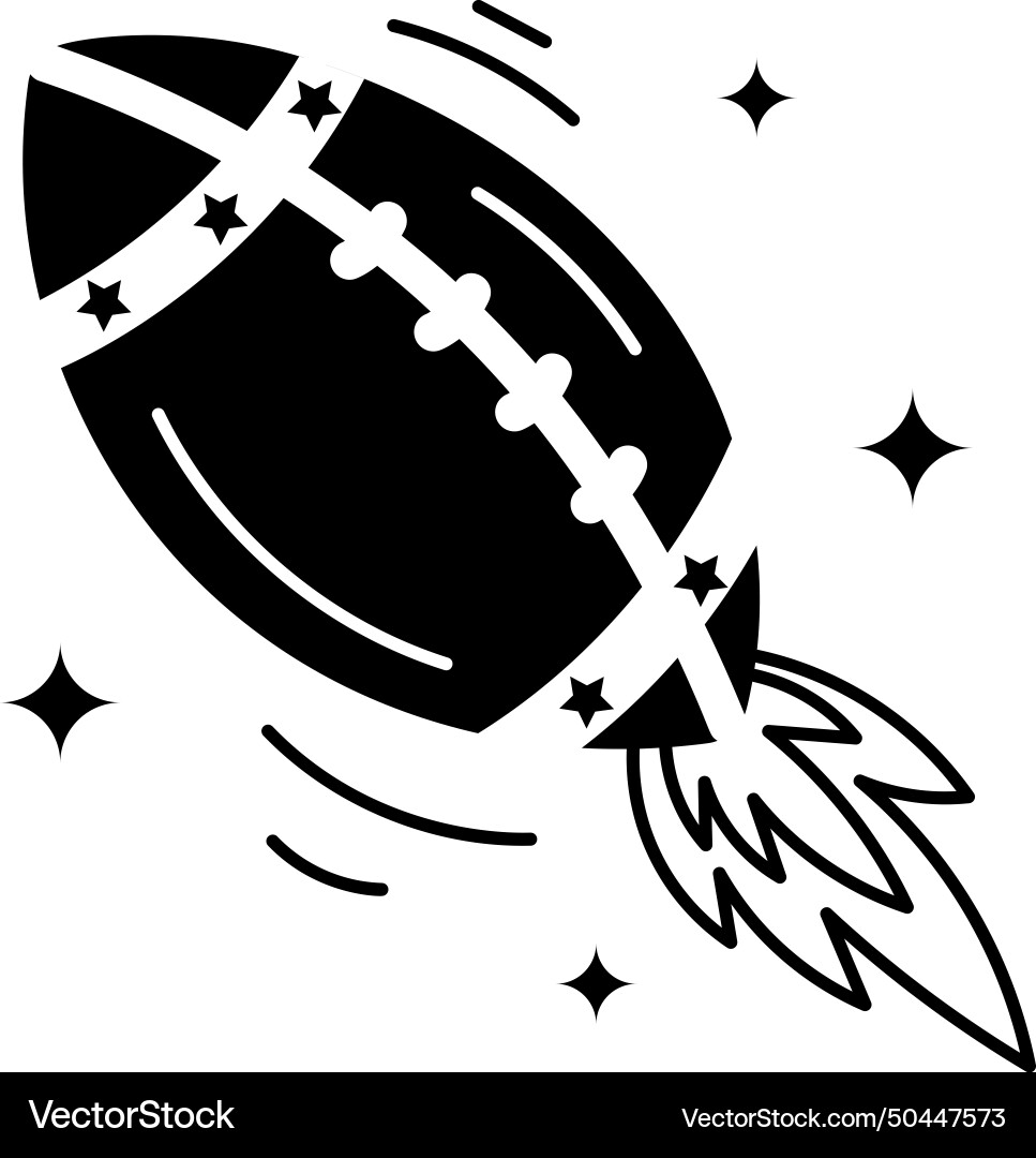 Rugby ball Royalty Free Vector Image - VectorStock