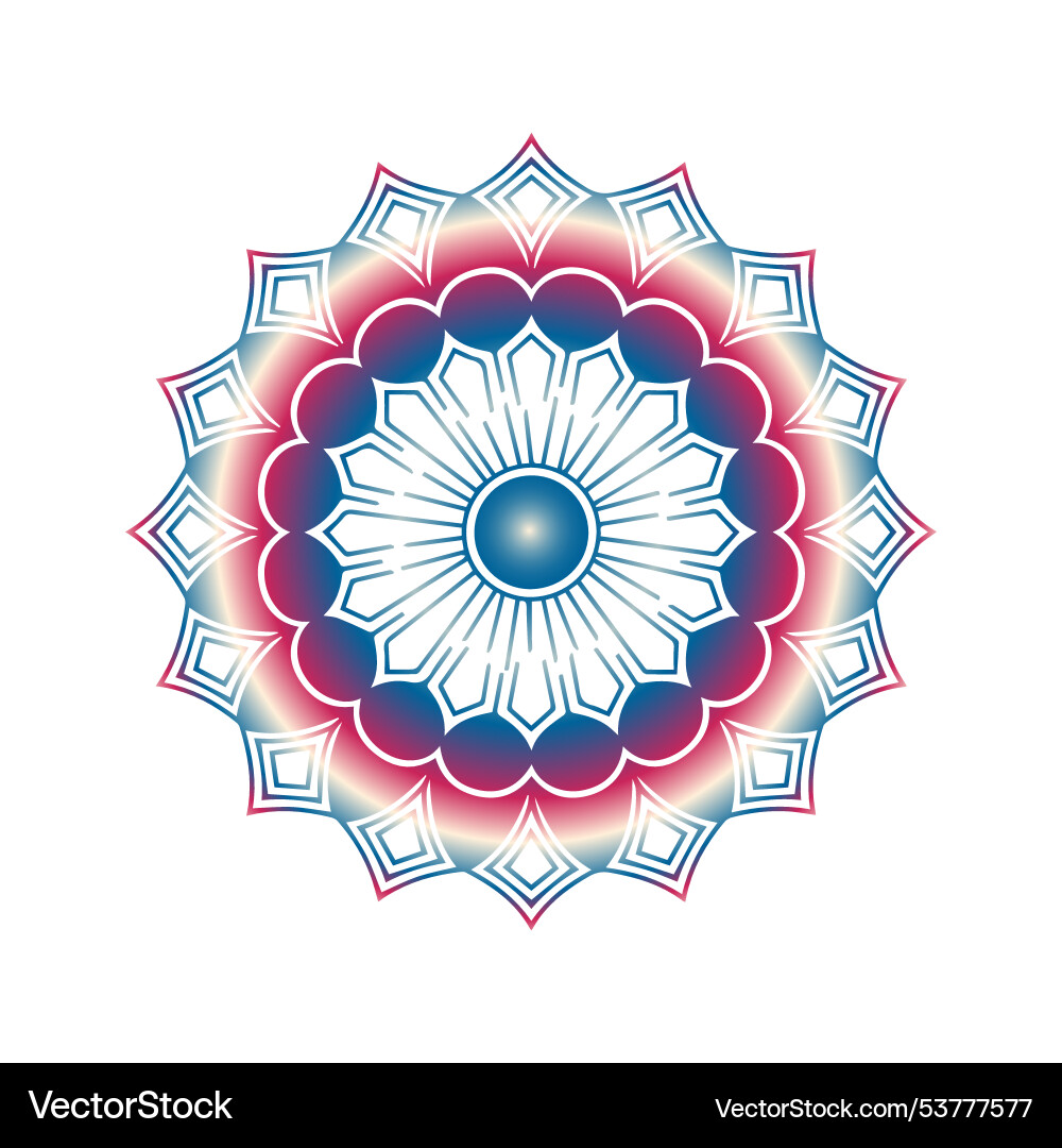 Mandala design Royalty Free Vector Image - VectorStock