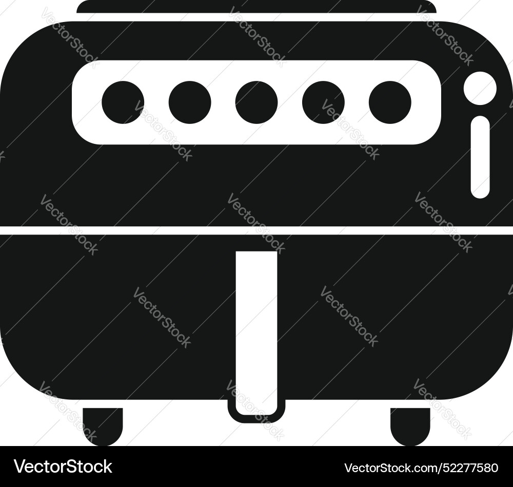 Modern multi cooker machine for home cooking Vector Image