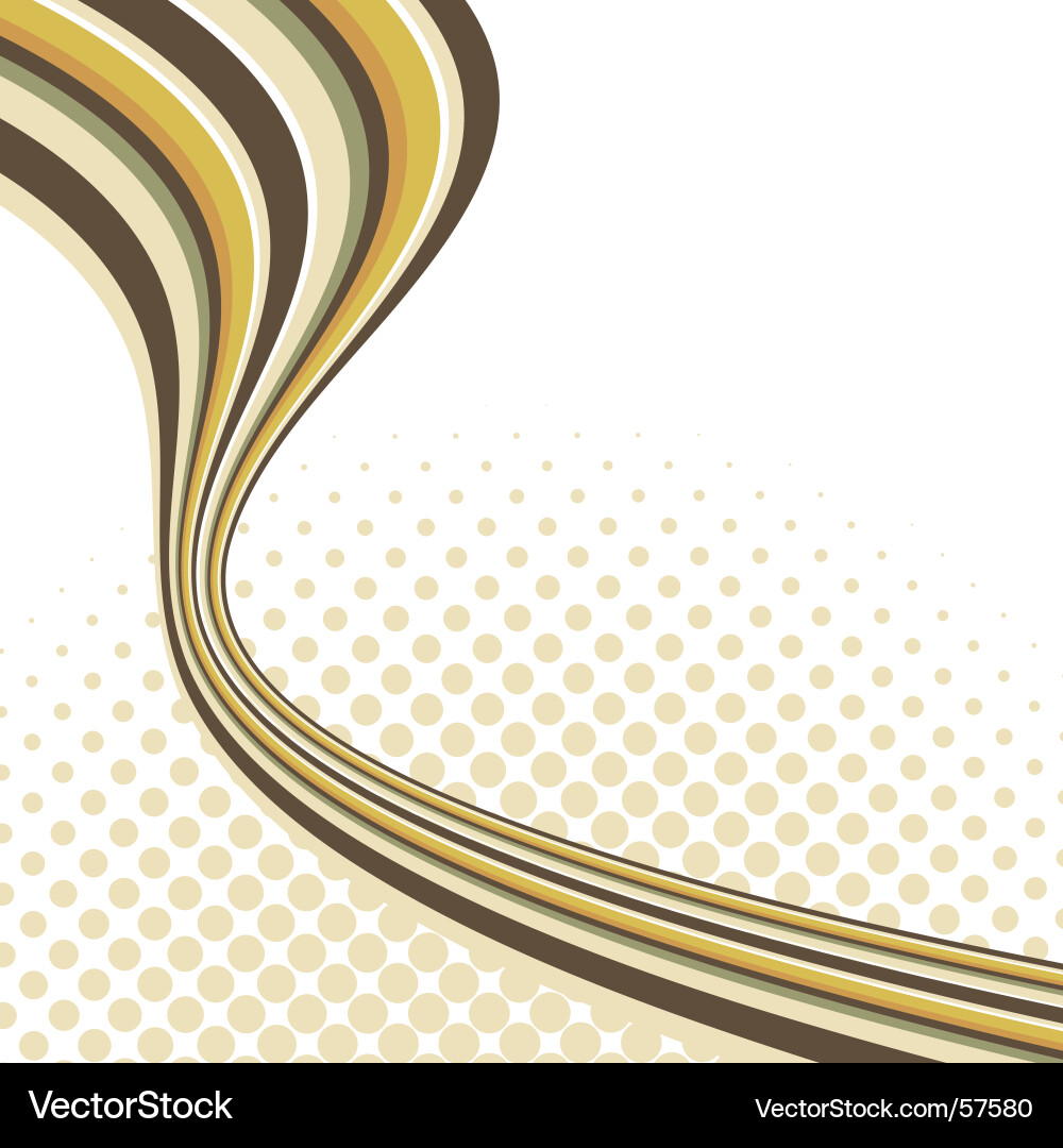 Retro Wave Background – Free Vector | VectorStock