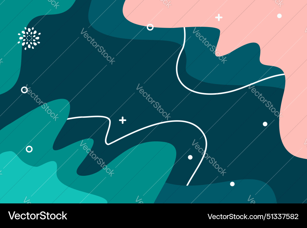 Modern wavy background design Royalty Free Vector Image