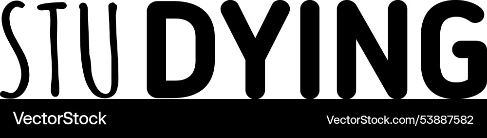 Studying Royalty Free Vector Image - VectorStock