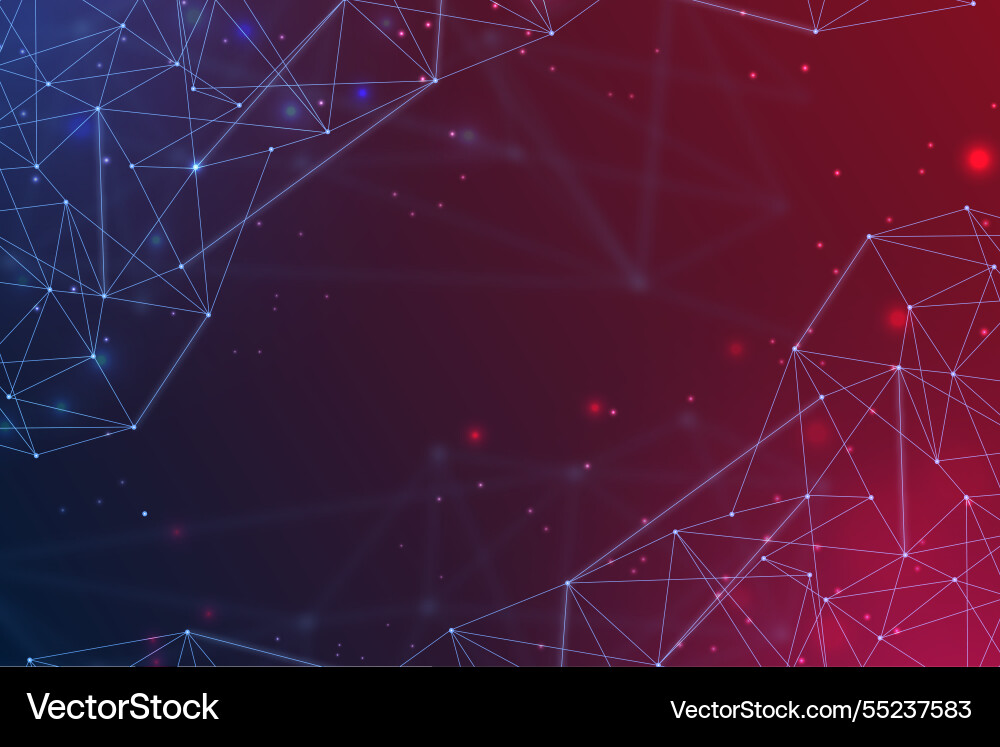 Gradient network connection background Royalty Free Vector