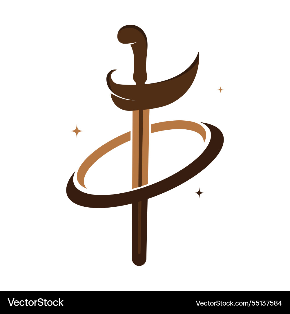 Traditional weapon keris from indonesia in flat Vector Image